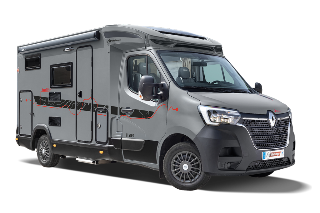 Motorhome Challenger, van, semintegrali i mansardati